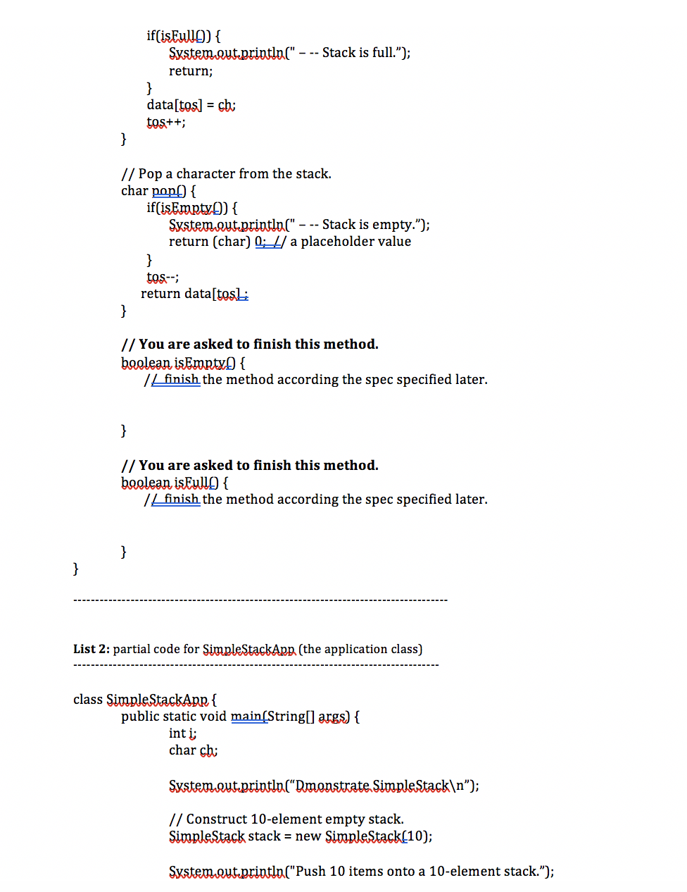 Solved ICS 141: Programming with Objects Fall 2019 | Chegg.com