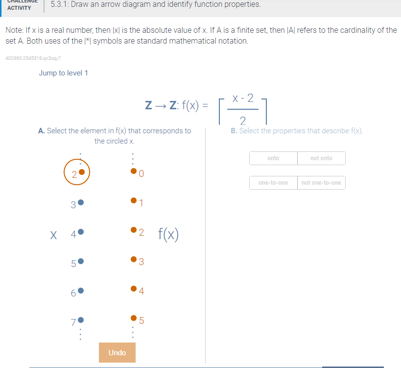 Solved 5.3.1: Draw an arrow diagram and identify function | Chegg.com