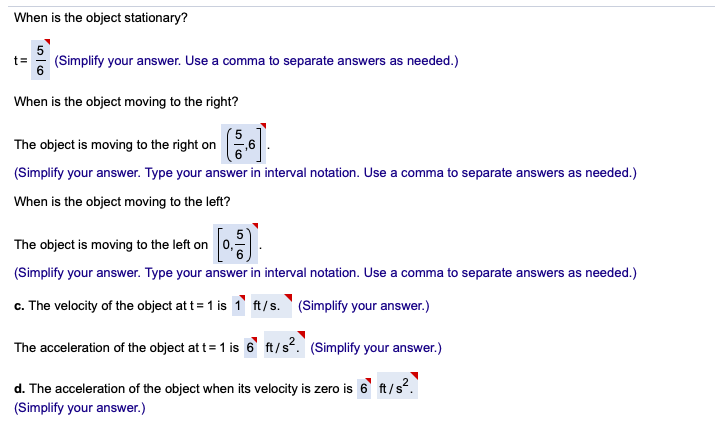 Solved Suppose the position of an object moving horizontally | Chegg.com