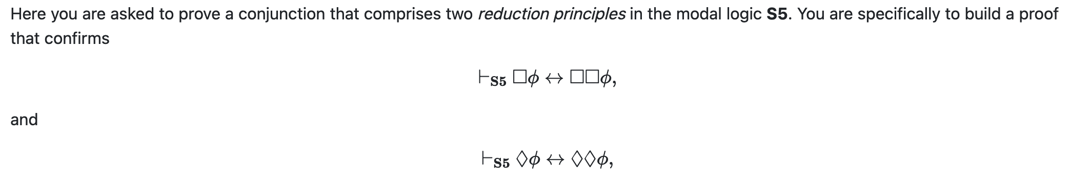 Solved Here you are asked to prove a conjunction that | Chegg.com