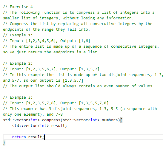 Solved C++ help to be written in header | Chegg.com