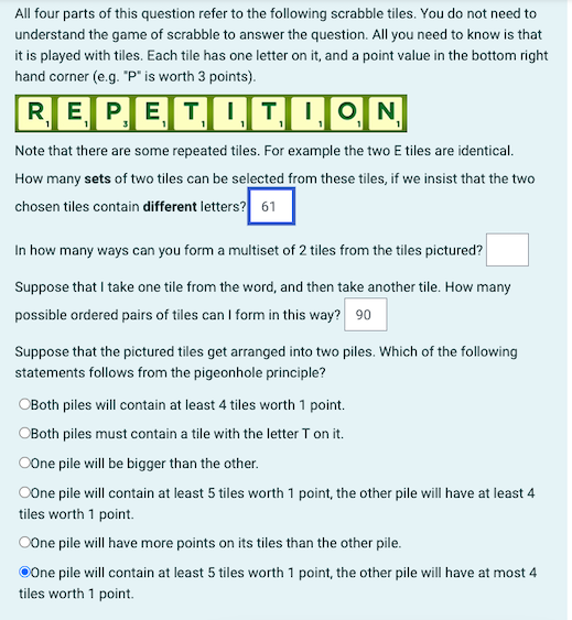 Solved All four parts of this question refer to the | Chegg.com
