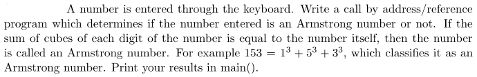 Solved A number is entered through the keyboard. Write a | Chegg.com