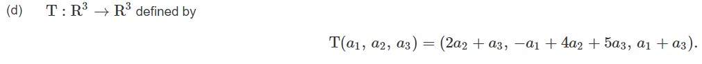 Solved [T]βγT:R3→R3 defined by | Chegg.com