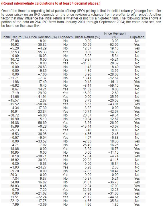 Solved (Round intermediate calculations to at least 4 | Chegg.com