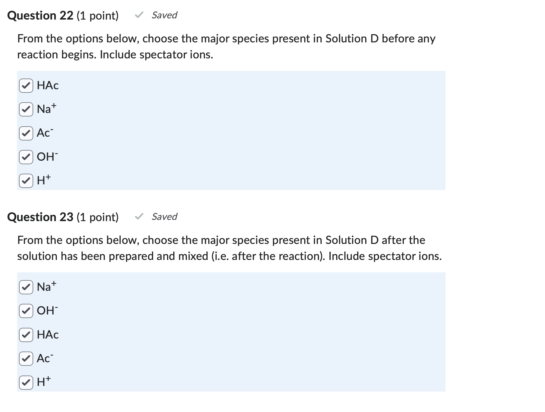 Question 22 (1 ﻿point)From the options below, choose | Chegg.com