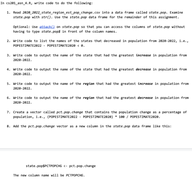 Solved 1. Read 2020_2022_state_region_est_pop_change.csv | Chegg.com