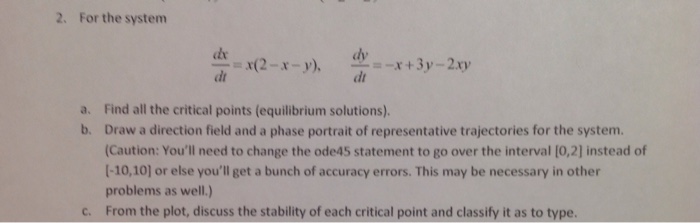 Solved Please help me with MATLAB. Use MATLAB to solve all | Chegg.com