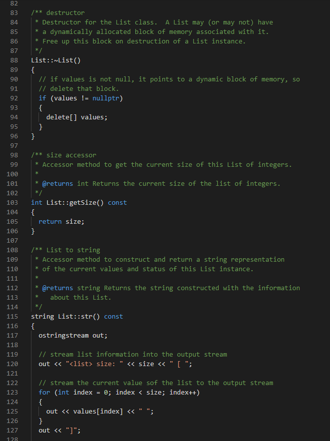 Solved х 28 37 List.hpp include > 6 List.hpp > ... class | Chegg.com