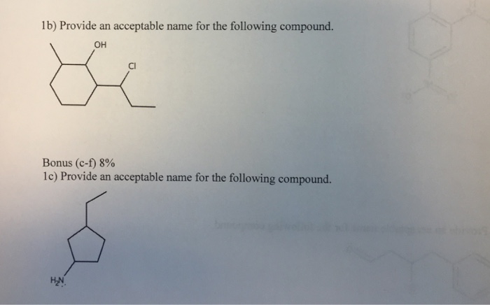 Solved la) Draw an acceptable structure for | Chegg.com