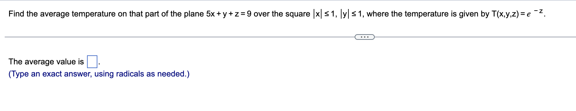 Solved Find the average temperature on that part of the | Chegg.com
