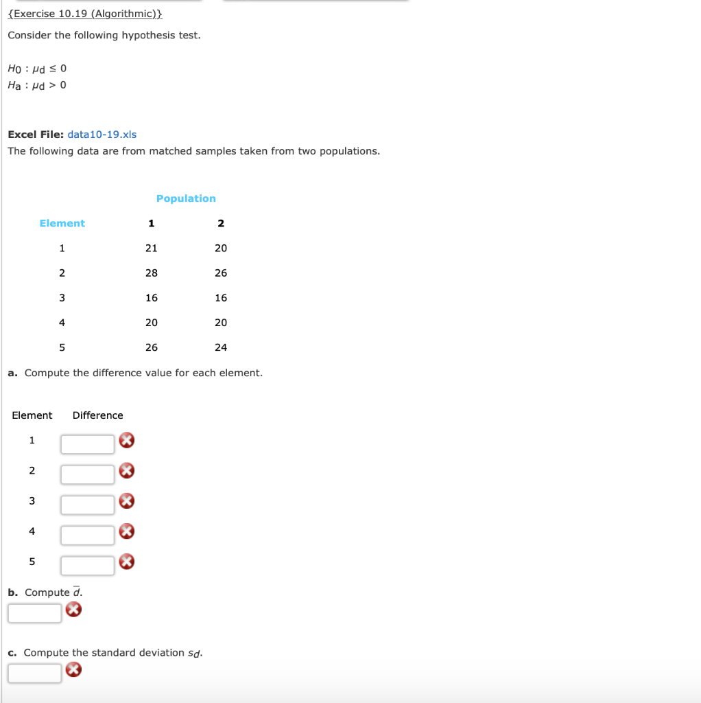 Solved {Exercise 10.19 (Algorithmic)} Consider the following | Chegg.com