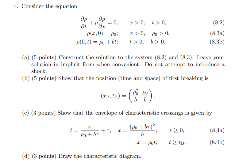 Solved 4. Consider the equation | Chegg.com