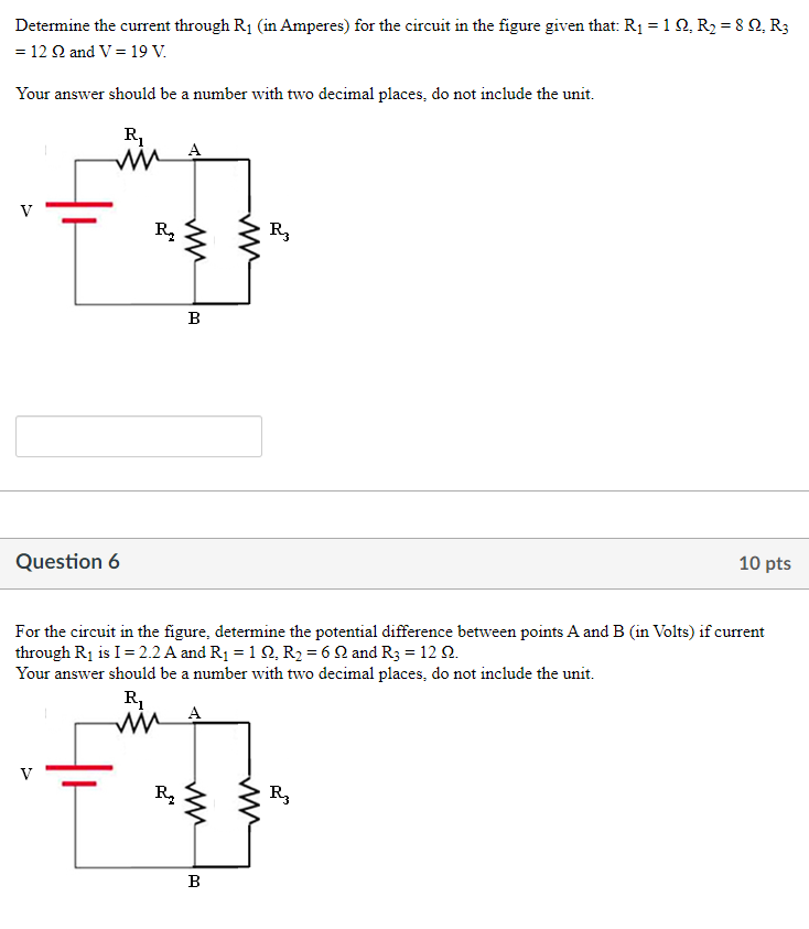 [solved] Determine The Current Through R {1} In Am