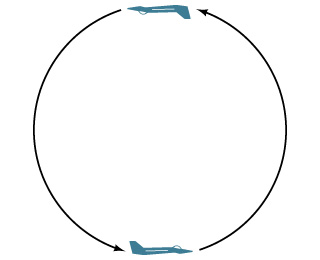 Solved A jet pilot takes his aircraft in a vertical loop, as | Chegg.com