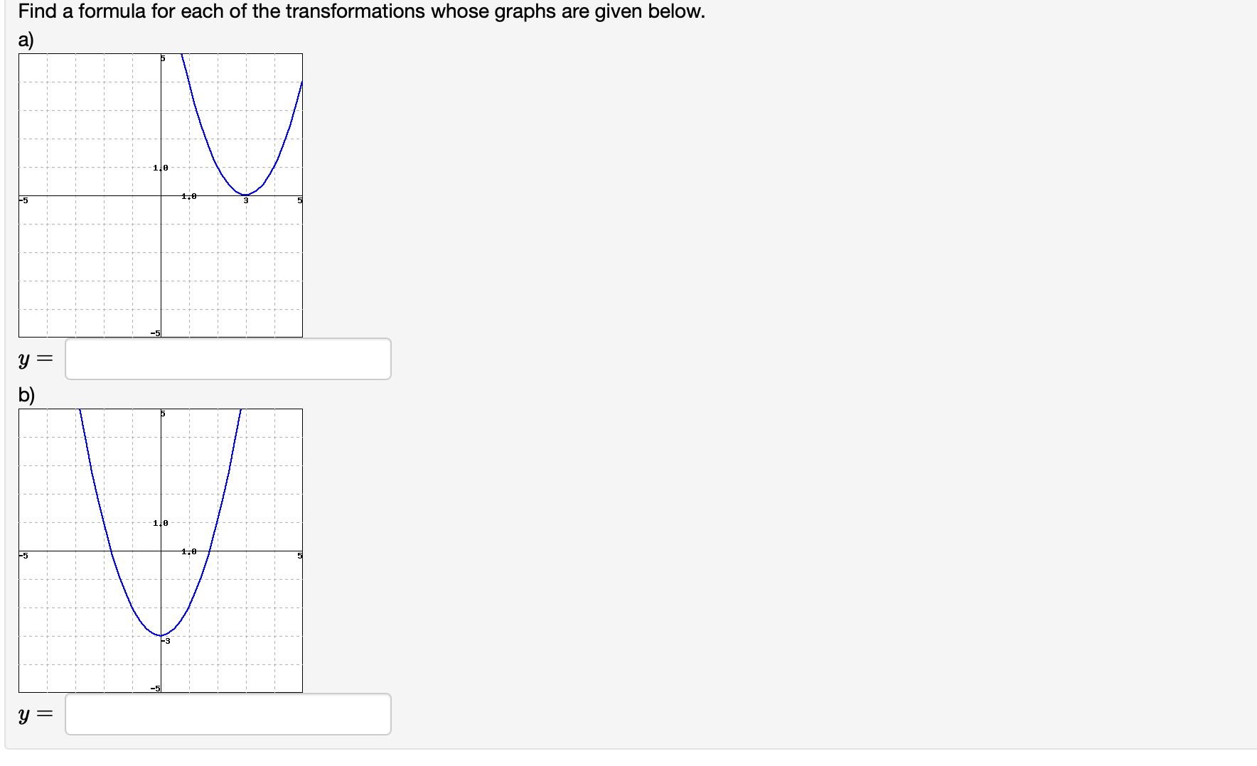 Solved Find a formula for each of the transformations whose | Chegg.com