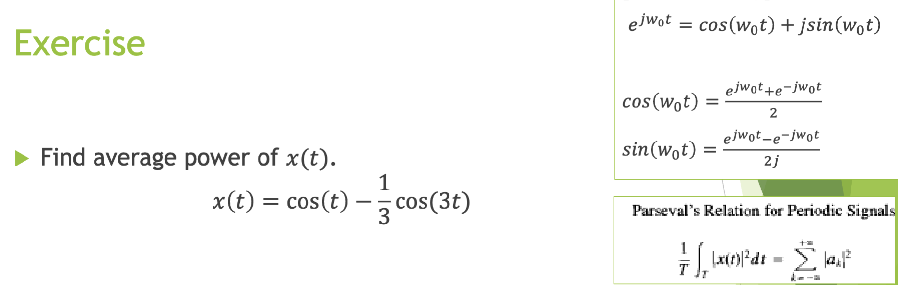 Solved Exercise Chegg