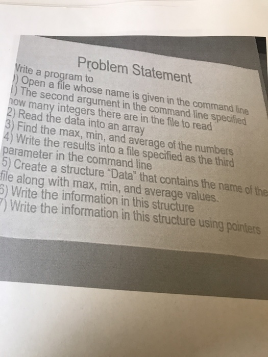 Solved Problem Statement Vrite A Program To Open A File 6608