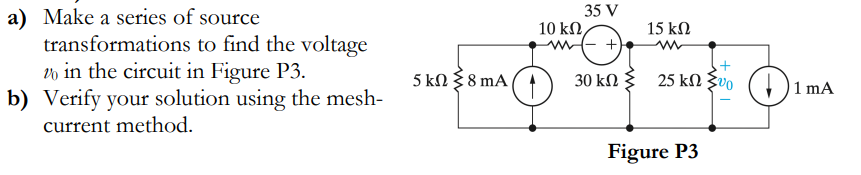Solved a) Make a series of source transformations to find | Chegg.com