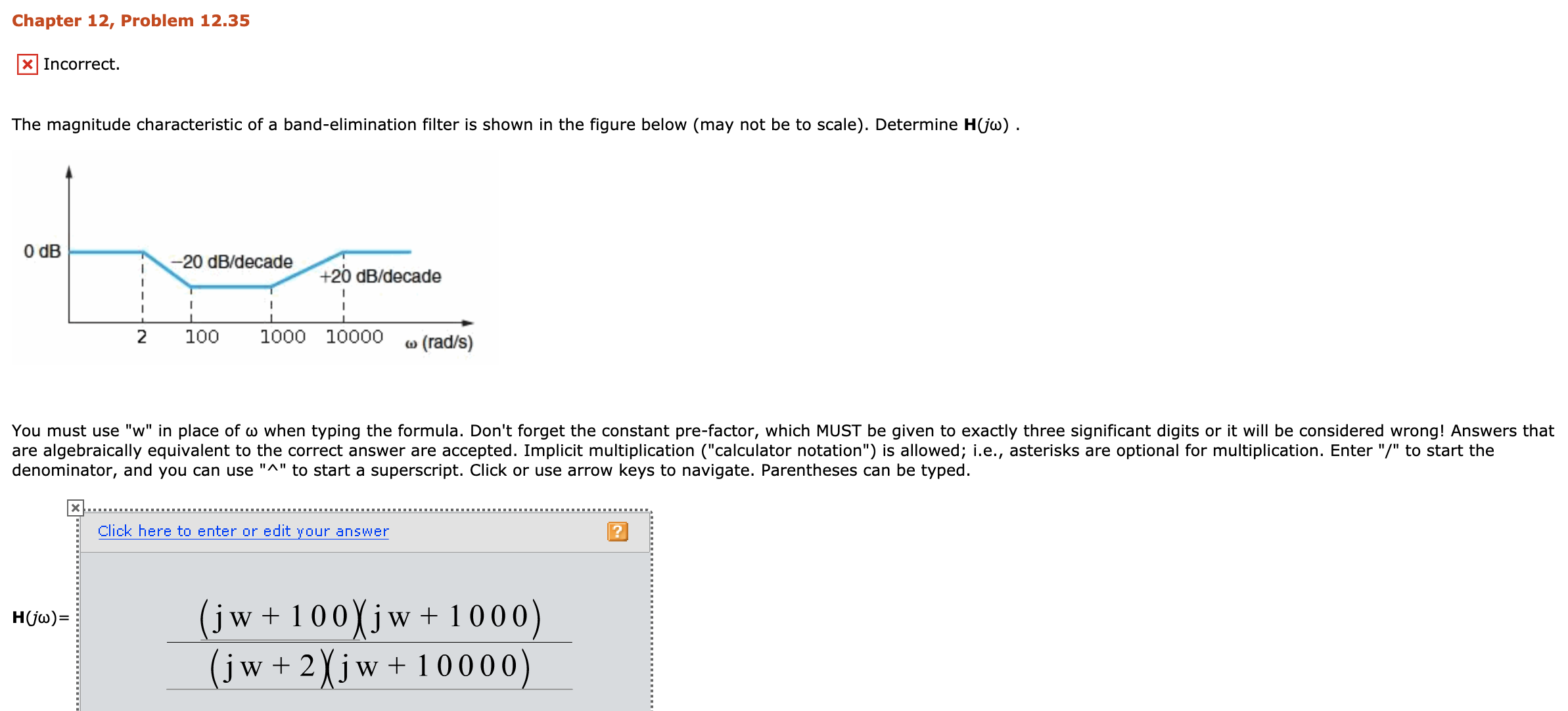 Solved Chapter 12, Problem 12.35 X Incorrect. The magnitude | Chegg.com