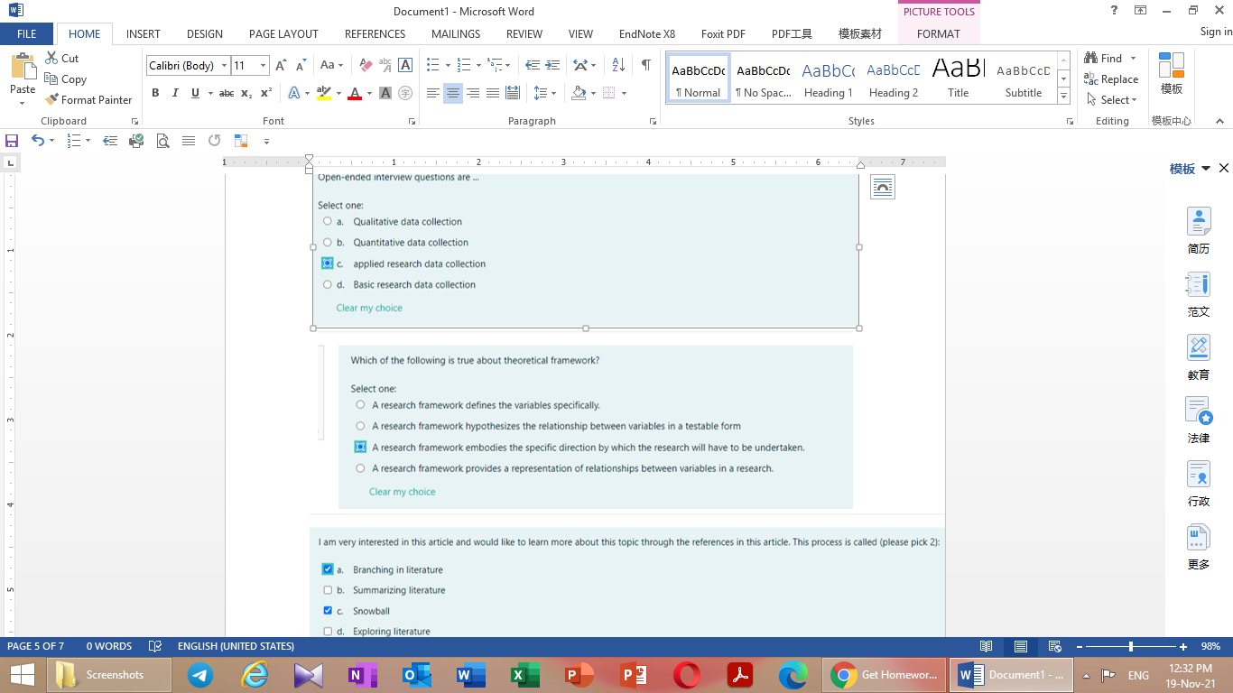 Solved WT ] Document1 - Microsoft Word PICTURE TOOLS ? 2 | Chegg.com