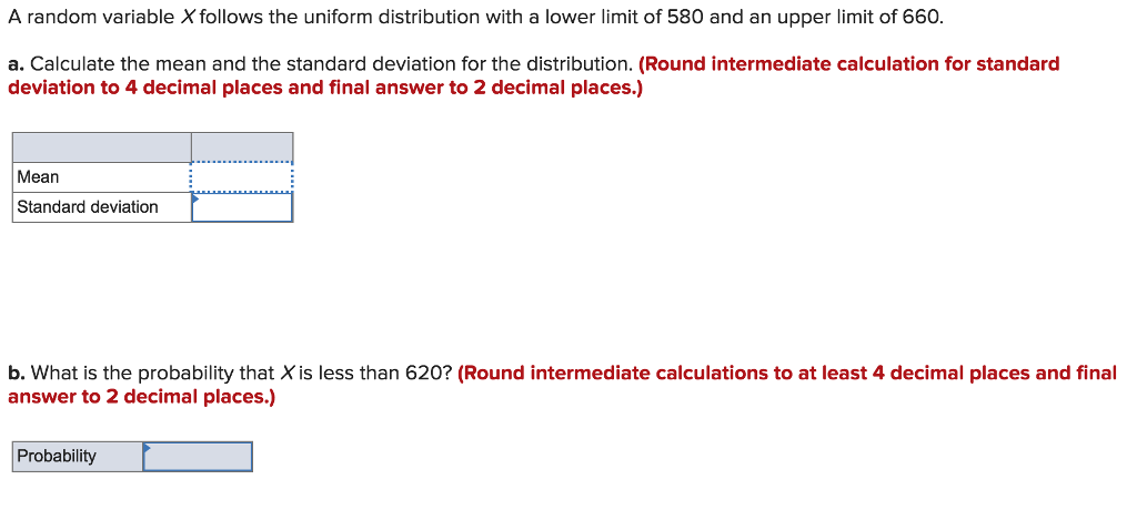 Solved A random variable X follows the uniform distribution | Chegg.com