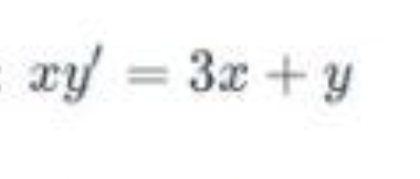 Solved xy′=3x+yy=xlnx2+cx y=xlnx3+cx y=xlnx+cx | Chegg.com