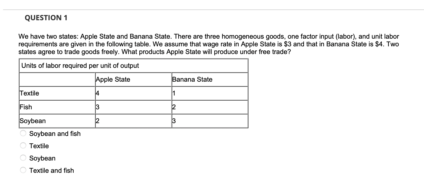 Solved We have two states: Apple State and Banana State. | Chegg.com