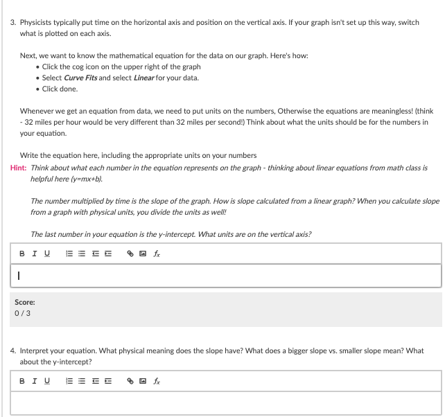 Solved • Saved 2. Enter your data in the table. Hint: You | Chegg.com