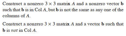 Solved Construct a nonzero 3 x 3 matrix A and a nonzero | Chegg.com
