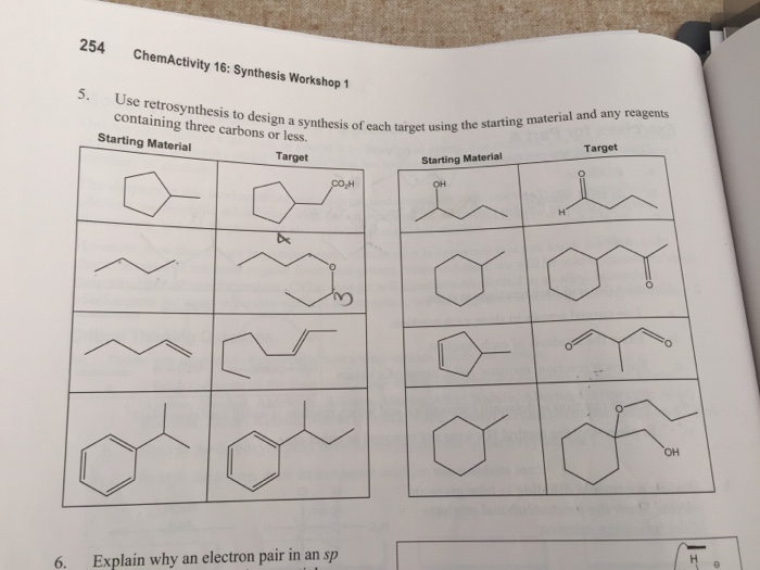 Solved Use retrosynthesis to design a synthesis of each | Chegg.com
