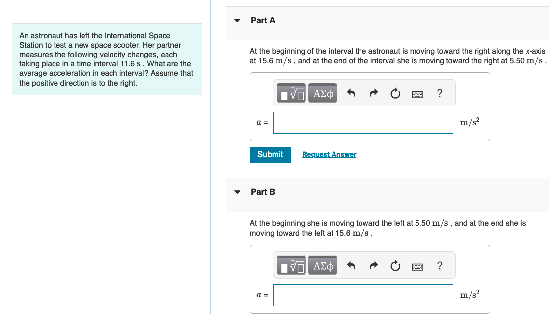 Solved An astronaut has left the International Space Station | Chegg.com