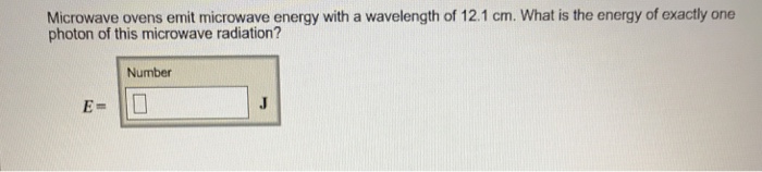 Solved Microwave ovens emit microwave energy with a | Chegg.com Solved Microwave ovens emit microwave energy with a | Chegg.com