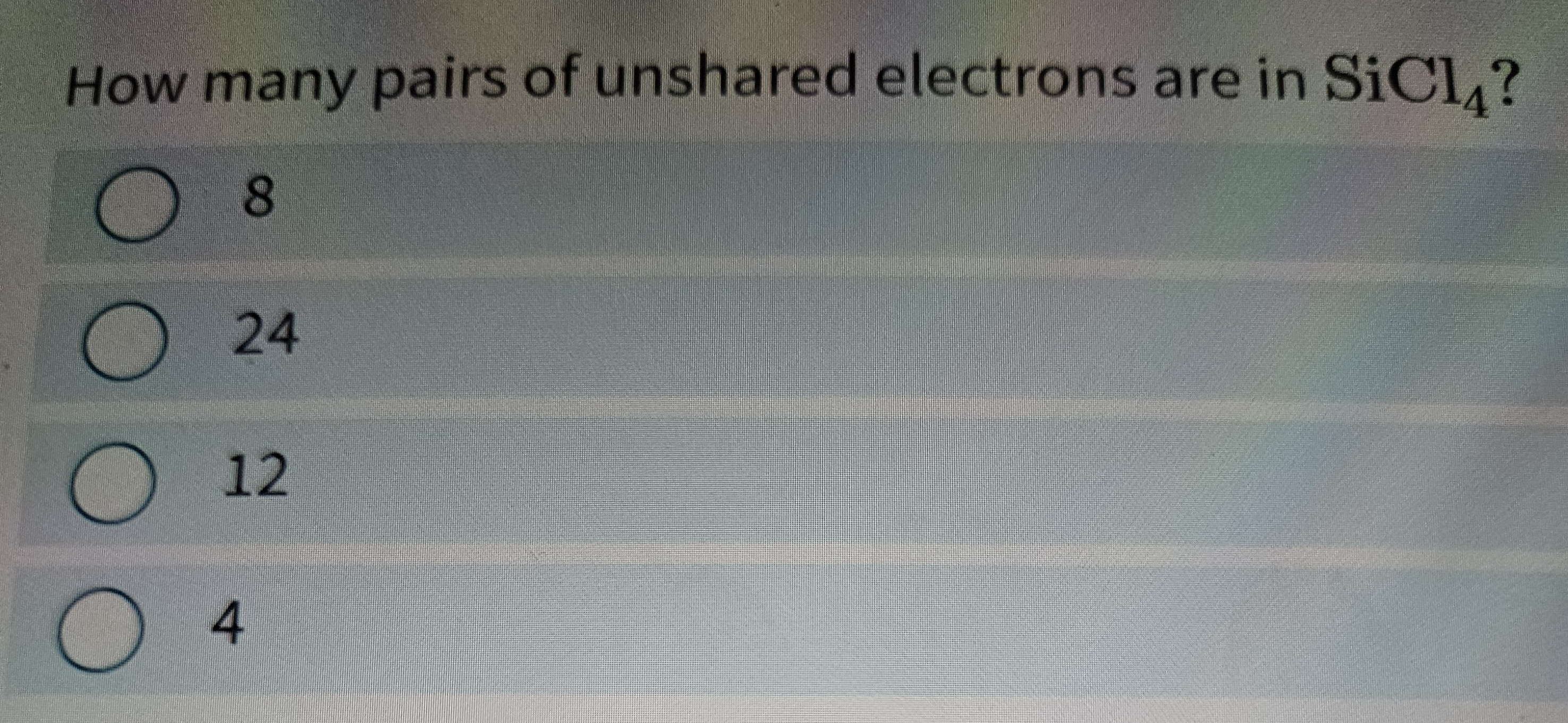 High Quality SOLUTION How many pairs of ﻿unshared electrons are | Chegg.com