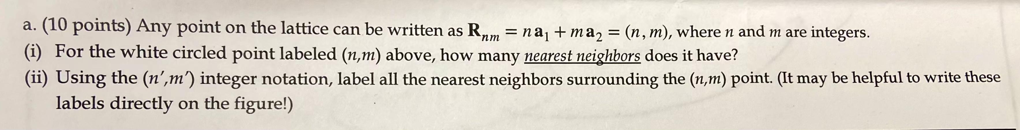 Solved 3) (60 points total) Two-dimensional triangular | Chegg.com