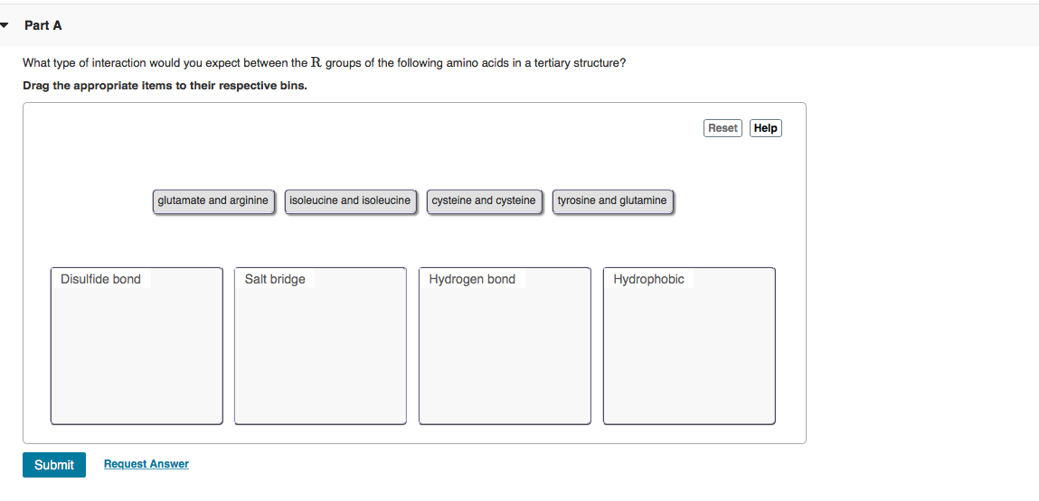 Solved Part A What type of interaction would you expect | Chegg.com