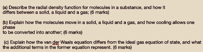 Solved (a) Describe the radial density function for | Chegg.com