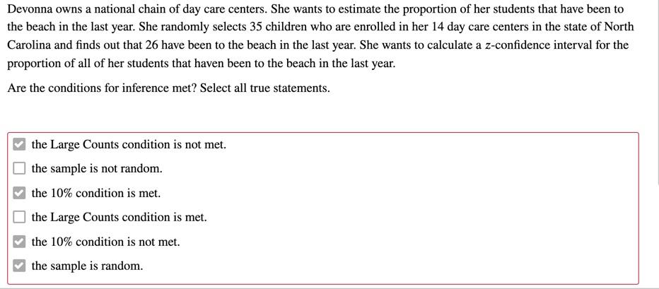 Solved Devonna owns a national chain of day care centers. | Chegg.com