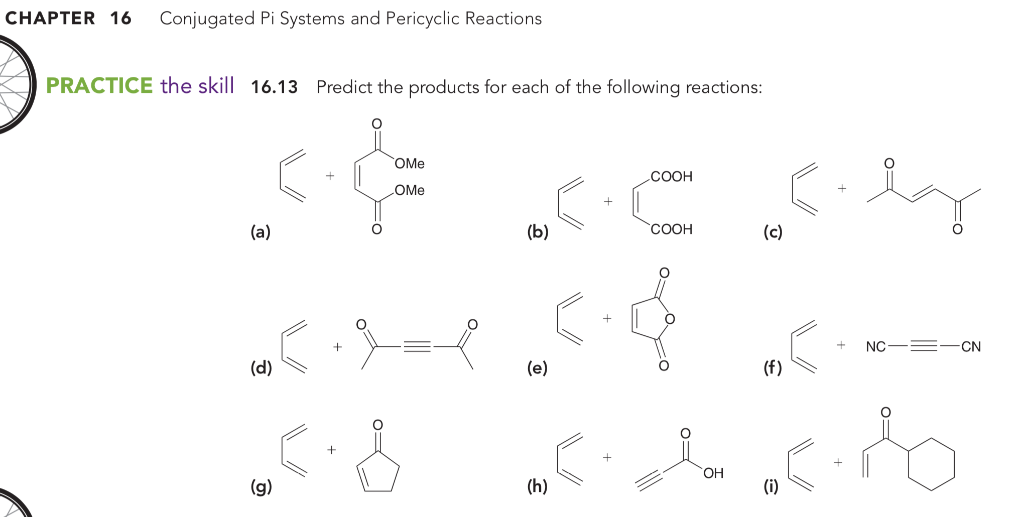Solved CHAPTER 16 Conjugated Pi Systems and Pericyclic | Chegg.com