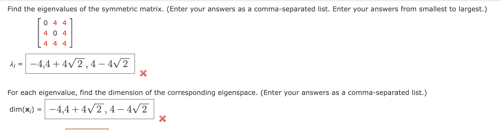 Solved Are the two matrices similar? If so, find a matrix P | Chegg.com