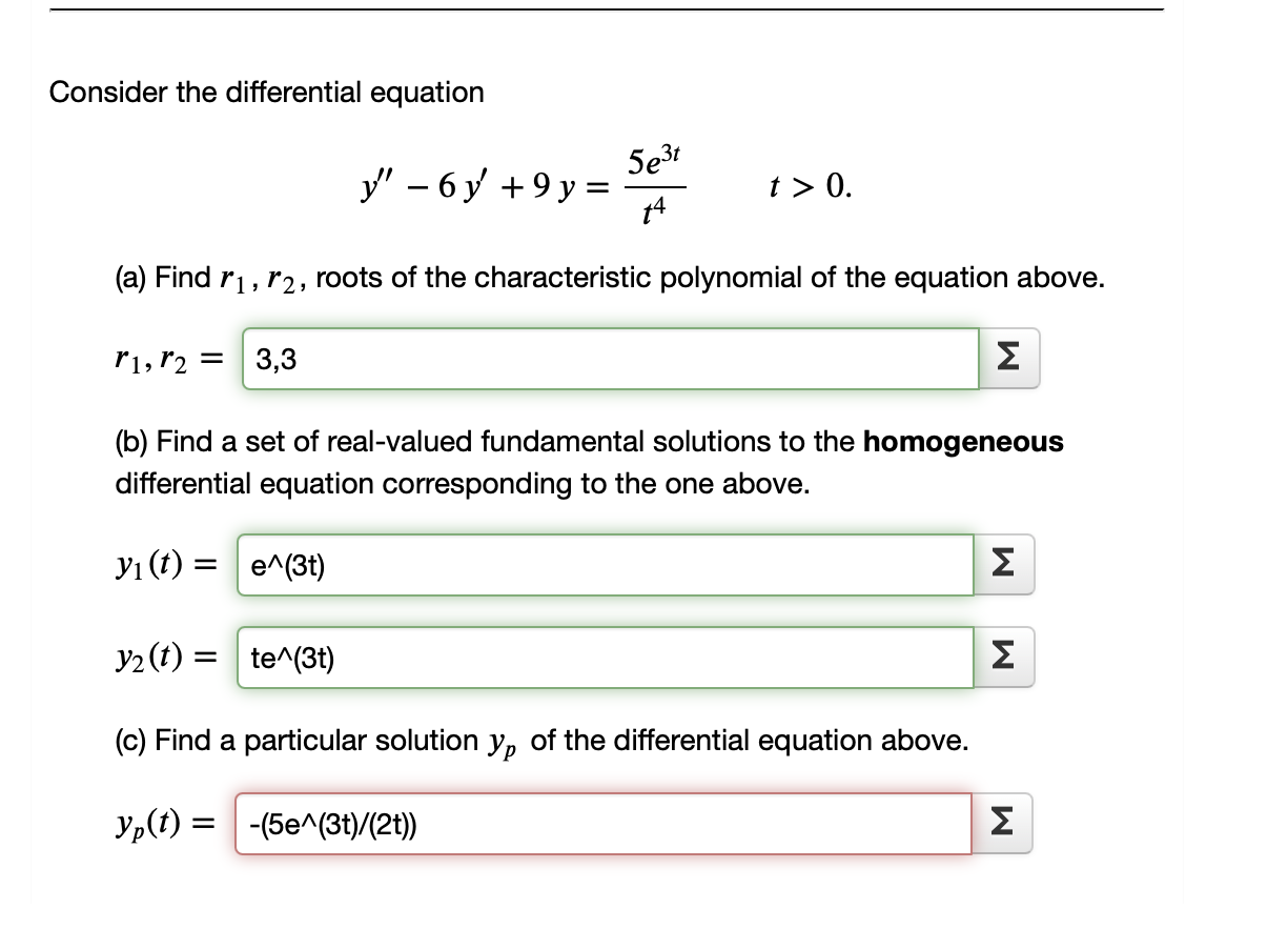 Solved Consider the differential | Chegg.com