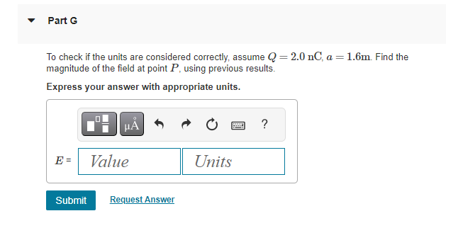 Solved To check if the units are considered correctly, | Chegg.com