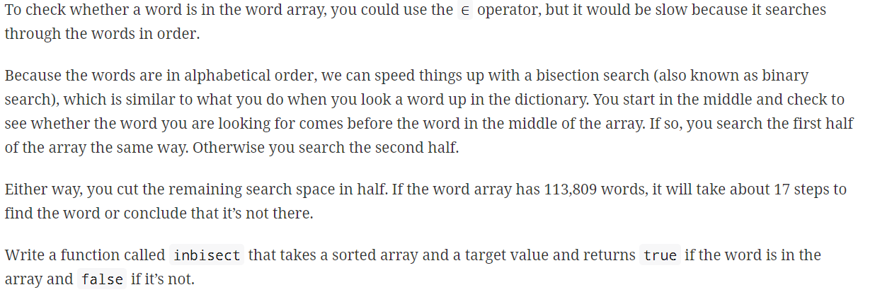 Solved To Check Whether A Word Is In The Word Array You 