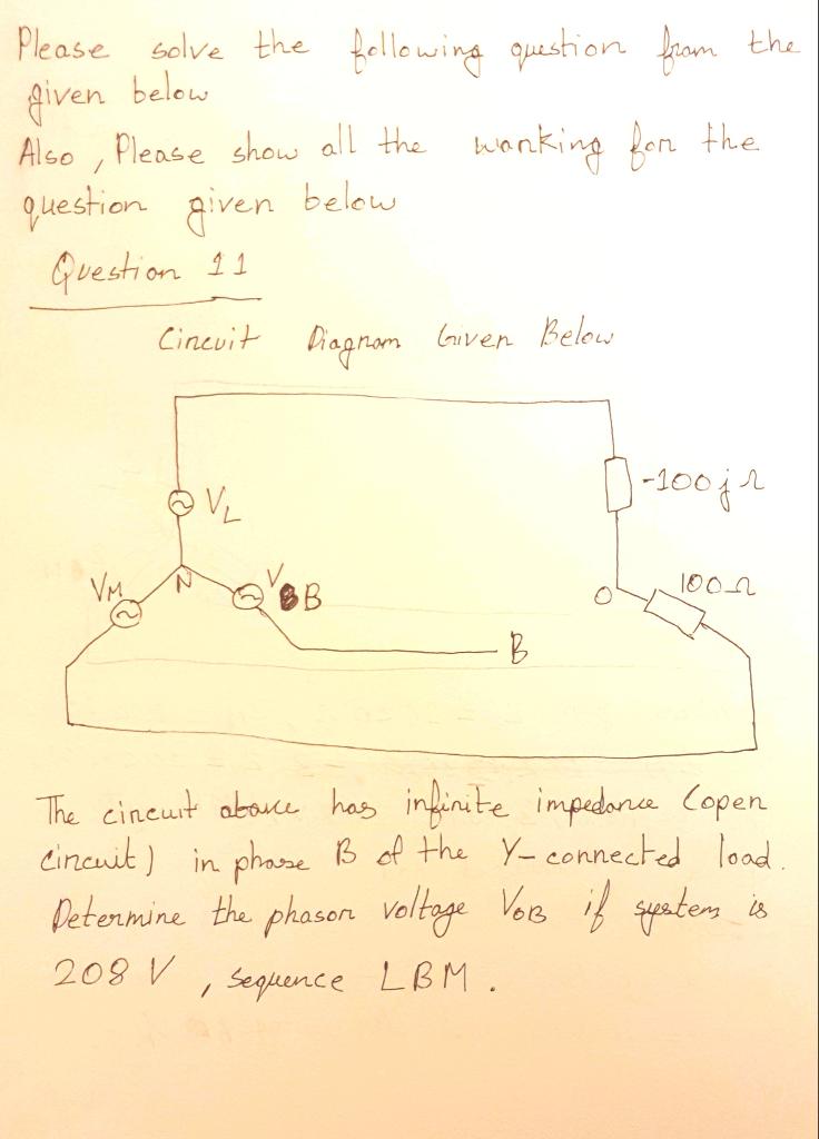 Solved Please solve the following question from the given | Chegg.com
