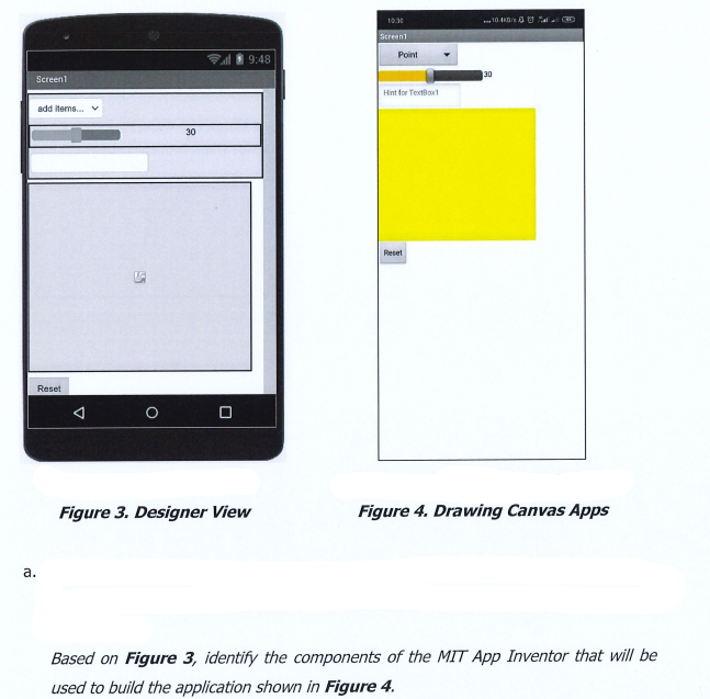 Figure 3 shows the Designer View of a Custom Drawing | Chegg.com