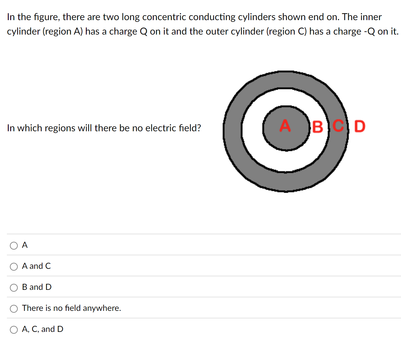 Solved In the figure, there are two long concentric | Chegg.com