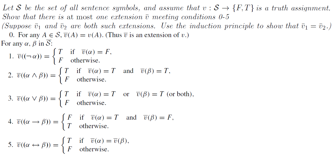Solved = Let S be the set of all sentence symbols, and | Chegg.com