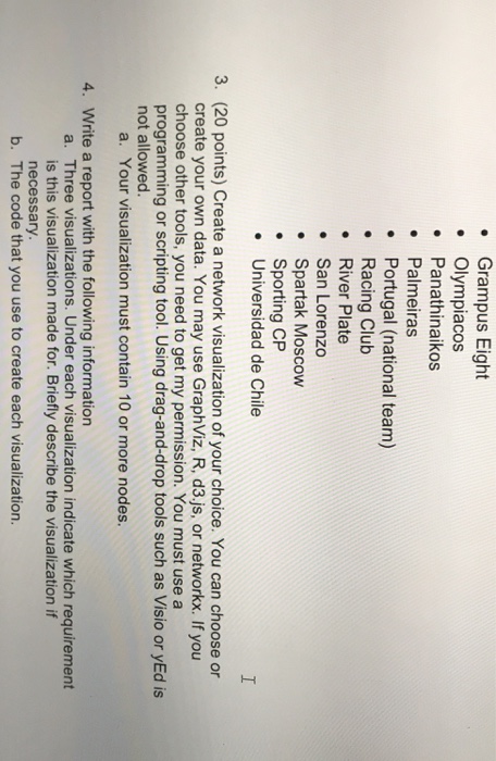 In this project you will learn to create graph | Chegg.com