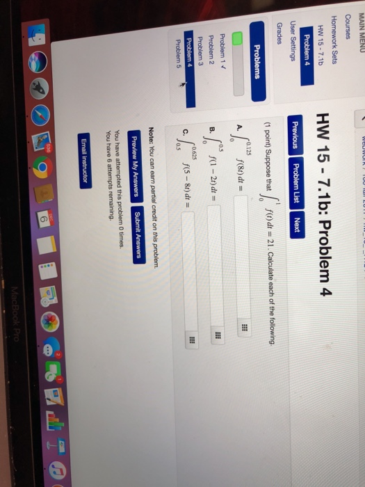 Solved Homework Sets HW 15 -7.1b: Problem 4 HW 15-7.1b (1 | Chegg.com