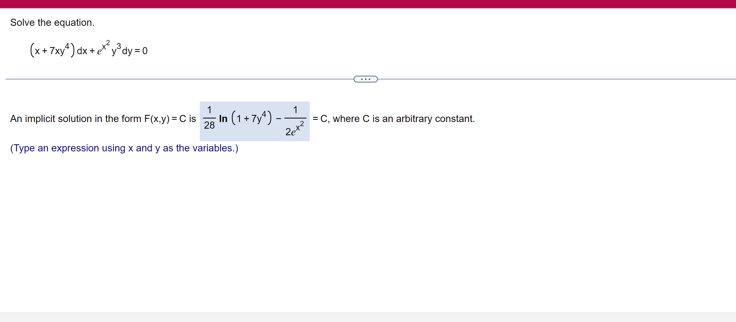 Solved I want an explination for the correct answer | Chegg.com